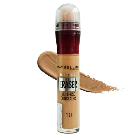 Maybelline Instant Eraser Concealer 10 Caramel - Swornies Beauty Shop